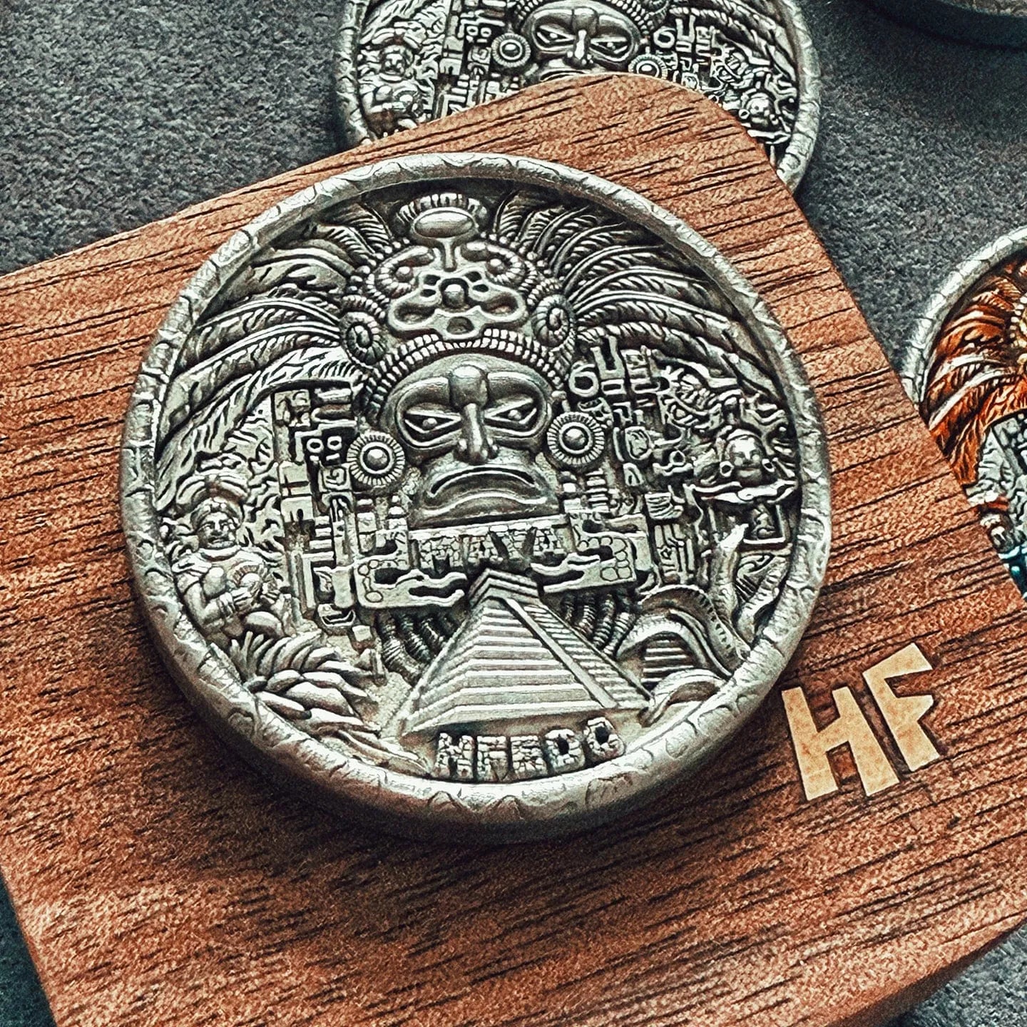 Ding Ding Coin – Ratchet-Inspired EDC Haptic Coin with Maya Relic ...